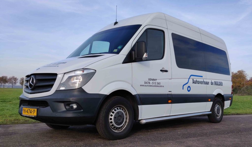 Rolstoelbus 9 persoons - Autoverhuur de Mulder